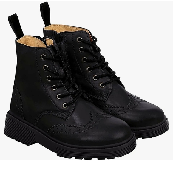 IsabellaJuliette Collection | Shoes | Zby Kids Combat Ankle Boots Lace ...